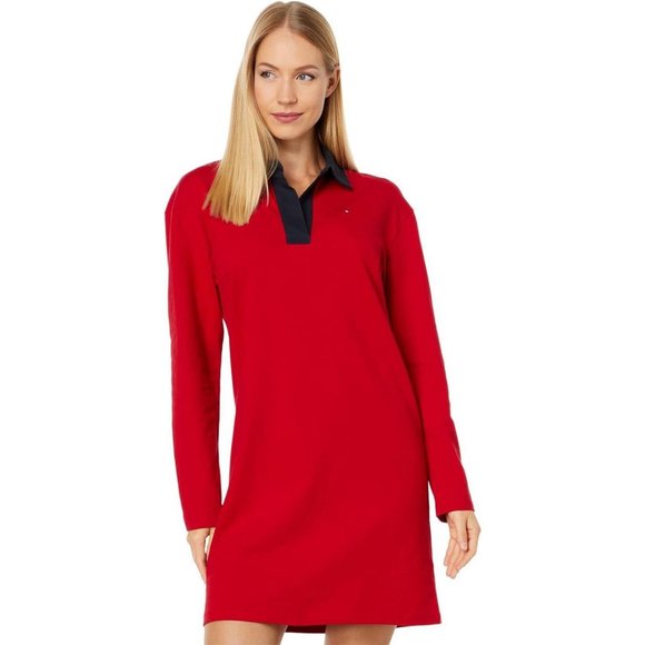 Tommy Hilfiger | Dresses | Nwt Tommy Hilfiger Womens Johnny Collar ...